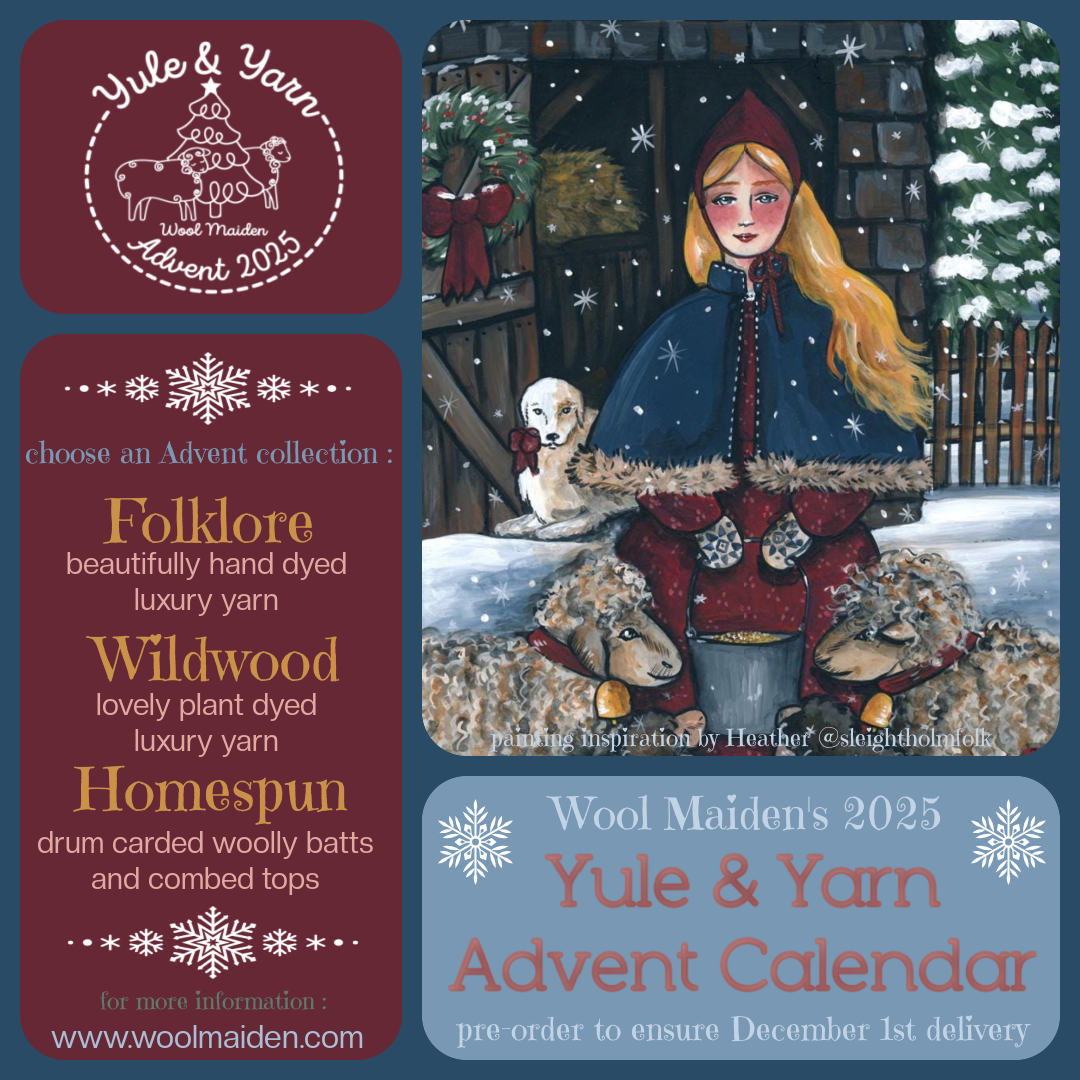 Yule & Yarn Advent Calendar 2025 ~ pre-order item ~ arrives for Decemb ...