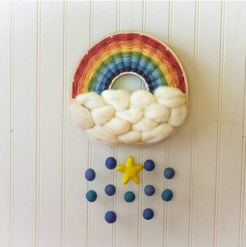 Weave a Rainbow Kit– Wool Maiden Handcrafted Fibre & Yarn